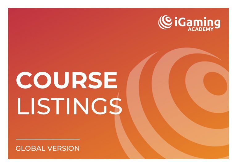 Course Listings | iGaming Academy